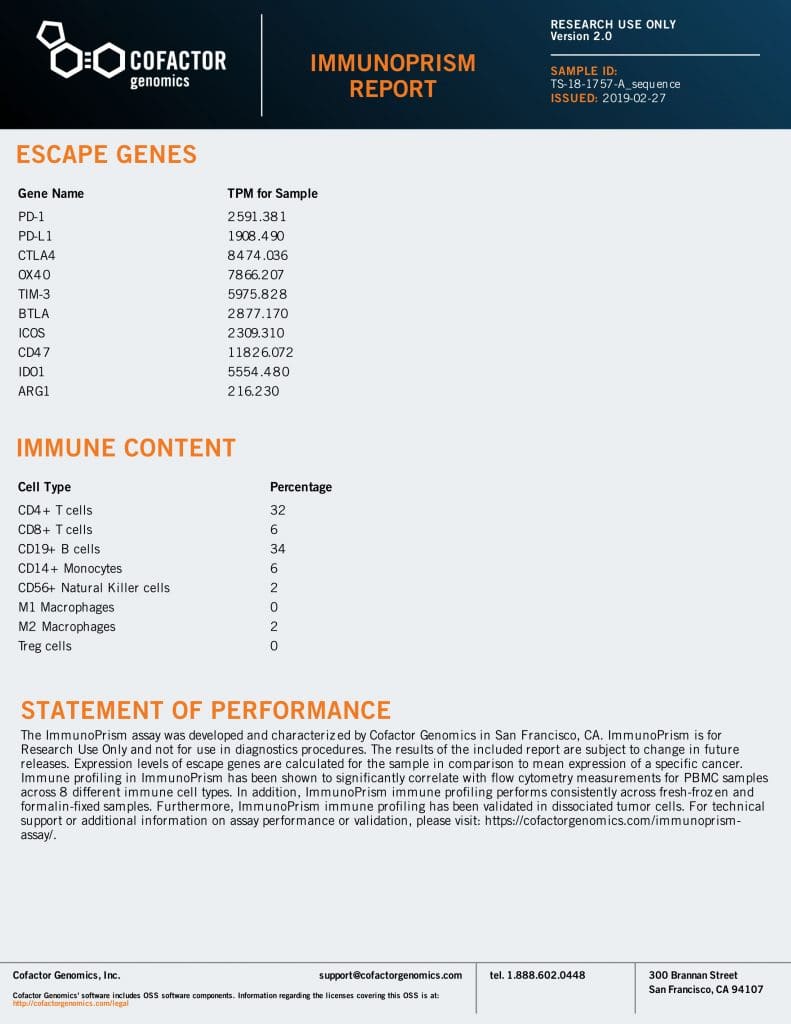 Multidimensional Gene Expression Models for Characterizing Response and Metastasis in Solid ...